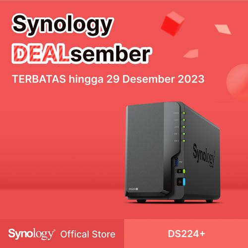 Promo Synology DS224+ DiskStation 2-BAY NAS Server Storage Cloud DS 224 ...