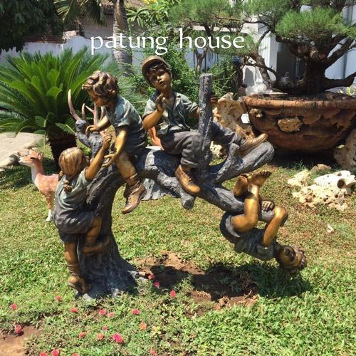 Jual Patung Anak Main Di Dahan Treetop - Kota Tangerang - Patung House ...
