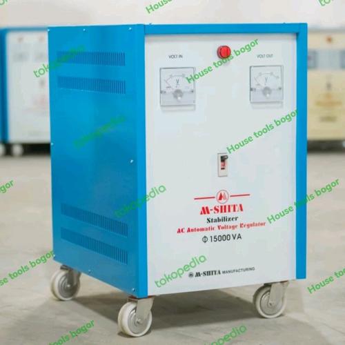 Jual Stabilizer listrik 15 kva 1 phase 60 amper matsuta japan quality ...