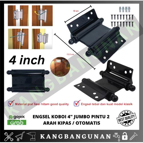 Jual ENGSEL KOBOY / KOBOI / ENGSEL PINTU / ENGSEL PINTU ARAH / PER 4 ...
