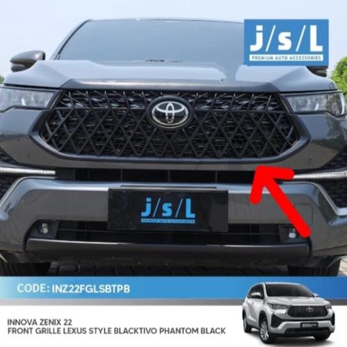 Jual Front Grill Model Lexus Blacktivo Phantom Inova Zenix 2022-2023 ...