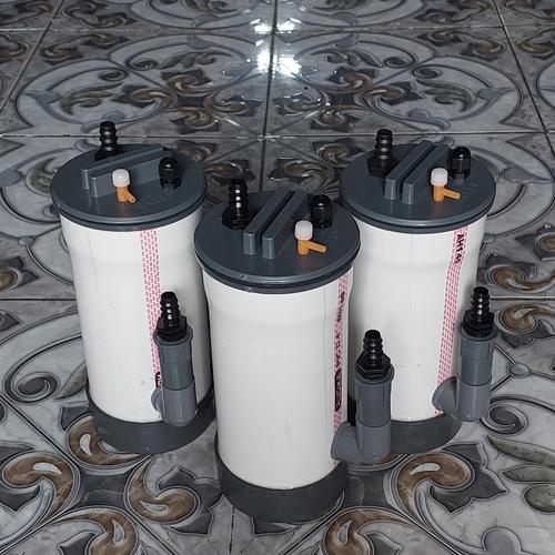 Jual filter canister diy 25cm hanya tabung saja in out 12mm aquascape ...