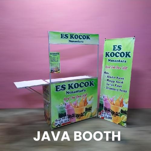 Jual Booth Portable Alumunium Pakai Sayap - Polos, 60x40 Sayap - Kab ...