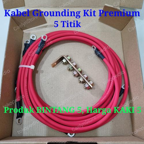 Jual Ground Wire Kit Kabel Grounding Mobil 8 awg 8awg 5 Titik High ...