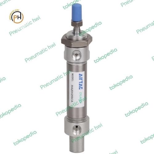 Jual Mini cylinder pneumatic MA20X25SCA AIRTAC - Jakarta Barat ...