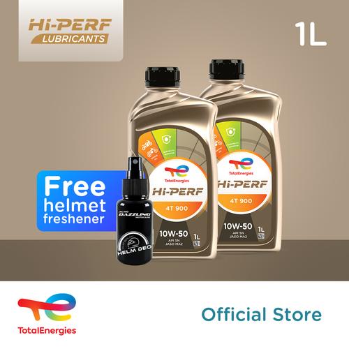 Promo Total Hi-Perf 4T 900 10W-50 Oli Motor 1L (ISI 2) Free Merchandise ...
