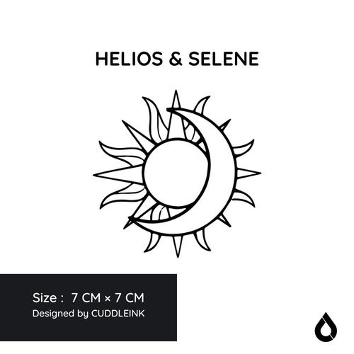 Jual "Helios & Selene" Matte Ink Tattoo - Jakarta Utara - CUDDLEINK ...