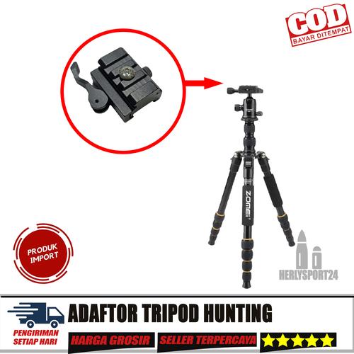 Jual Adaftor Tripod Berburu Adaftor Quick Reales Rel 22 Tripod Plus ...