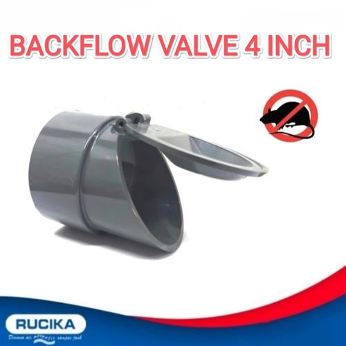 Jual BACKFLOW VALVE BACK FLOW BACKFLOWVALVE 4 inch Penutup Saluran Dop ...