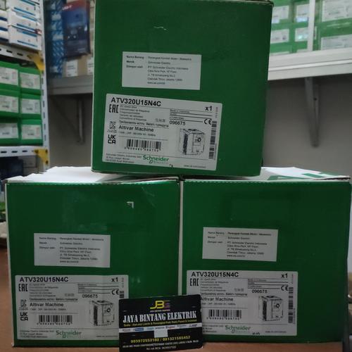 Jual ATV320U15N4C INVERTER SCHNEIDER 1.5KW 3P 2HP 380V ORIGINAL - Kota ...