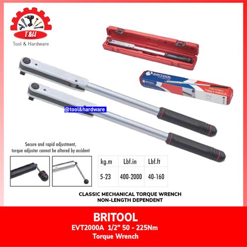 Jual Kunci Torsi Britool / EVT 2000A Wrench 1/2" / Torque Wrench ...