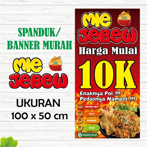 Jual Spanduk Banner Mie Jebew, Spanduk Mie Level Pedas, Spanduk Mie ...