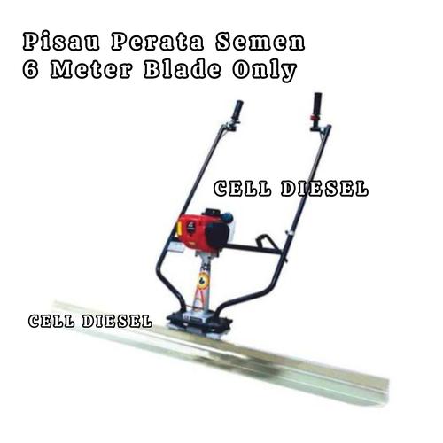 Jual pisau perata semen atau Beton Blade Concrete Screed 6.M Blade Only ...