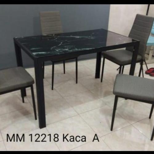 Jual MEJA CAFE MEJA RESTAURAN DINING TABLE MEJA MAKAN GRANIT MM 12218 ...