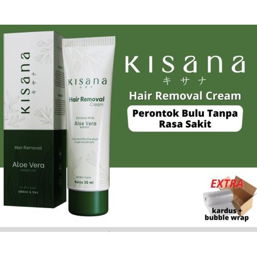 Jual KISANA Hair Removal Cream Krim Perontok Bulu Aloe Vera BPOM 30g ...