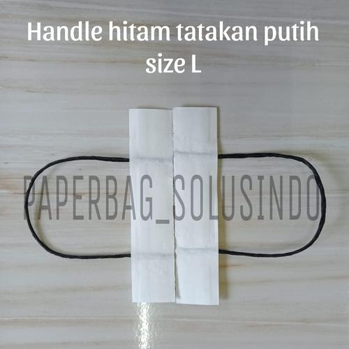 Jual Paperbag twisted handle/tali kepang kertas/Tali Hitam Tatakan ...