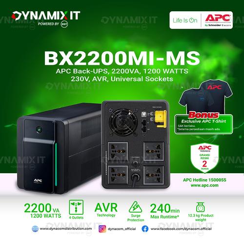 Jual UPS APC BX2200MI-MS BX2200MIMS 2200VA 1200W - Tambah Bubble - Kota ...