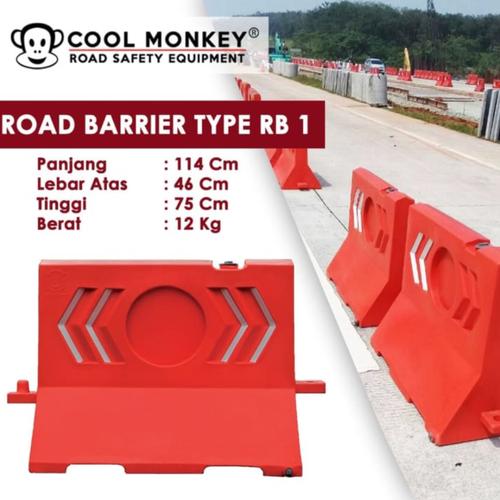 Jual Road Barrier Type RB1/Water Barrier 43 Liter - Jakarta Barat - R2 ...
