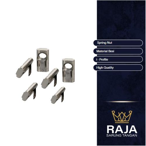 Jual Spring T Nut / Aluminium Profile / M4 M5 M6 M8 - M4 X 2020 - Kab ...