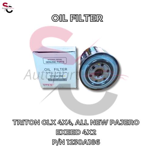 Jual Oil Filter Triton GLX 4X4 All New Pajero Exeed 4X2 P/N 1230A186 ...