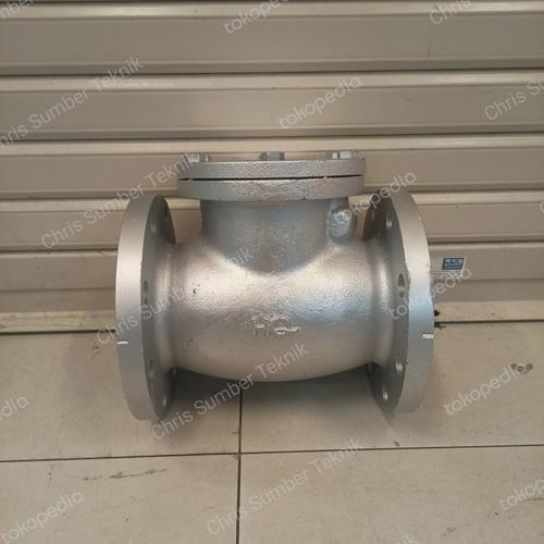 Jual Swing Check Valve HQ Cast Iron 3"Inch JIS10K Check Valve DN80 HQ ...