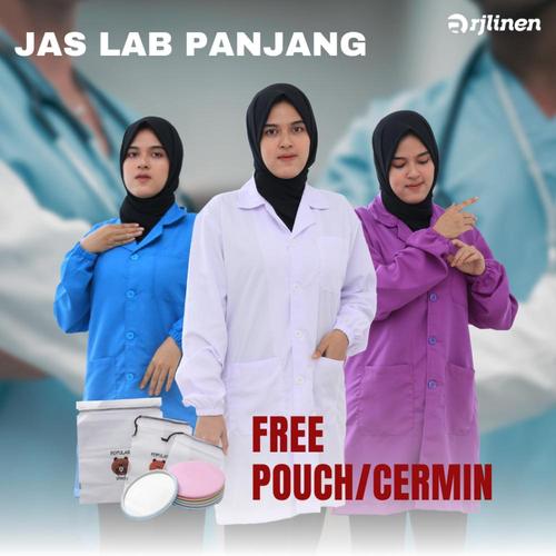 Jual JAS LABORATORIUM / JAS LABORATORIUM LENGAN PANJANG / JAS PRAKTEK ...