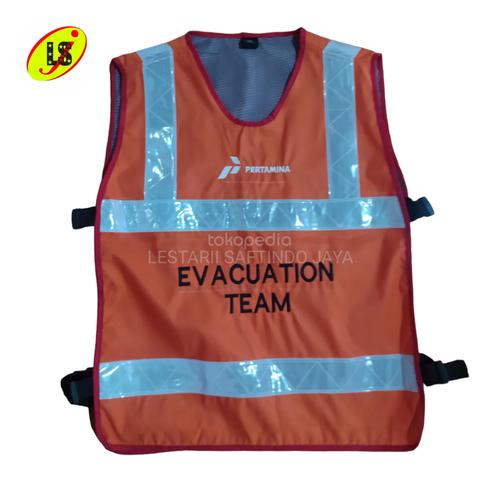 Jual SAFETY VEST/ROMPI OKD PERTAMINA EVACUATION TEAM/ROMPI PROYEK ...