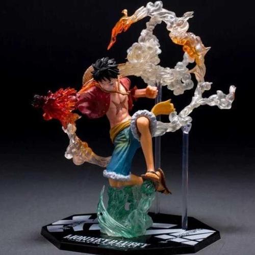 Jual Ready Luffy Action Figure | Luffy Red Hawk | Luffy Battle Mode ...