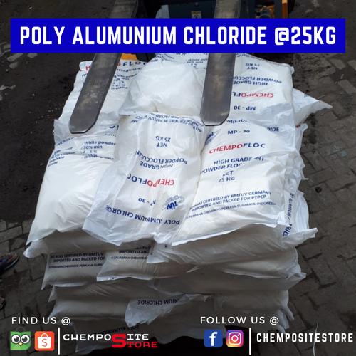 Jual PAC German/PAC penjernih/Poly Alumunium Chloride jerman putih 25KG ...