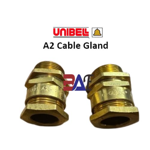 Jual Cable Gland Industrial Unibell /U-Gland type A2 25L Brass ...