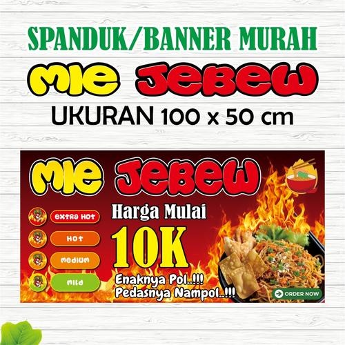 Jual Spanduk Banner Mie Jebew, Spanduk Mie Level Pedas, Spanduk Mie ...