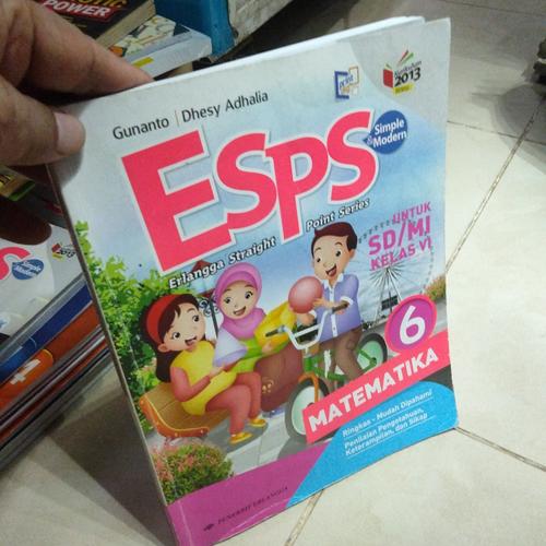 Jual ESPS MATEMATIKA SD/MI KELAS 6 K13 REVISI Gunanto ERLANGGA ...