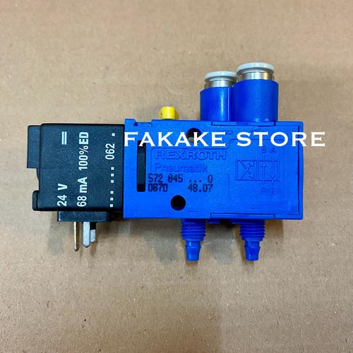 Jual SOLENOID VALVE PNEUMATIC REXROTH-572 845...0 VOLTAGE 24VDC ...