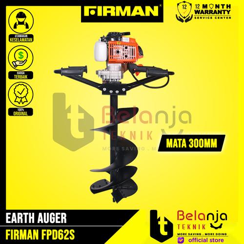 Promo Firman Earth Auger FPD 62 S 8 Inch Mesin Gali Lubang Tanah FPD62S ...