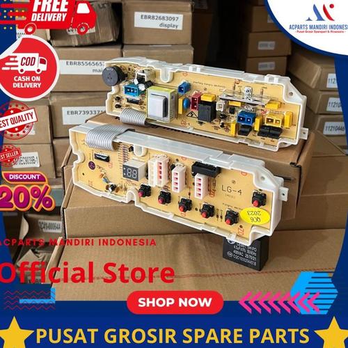 Jual LG 7.0kg WF-F781TC ( FUZZY LOGIC ), Modul pcb mesin cuci Top ...