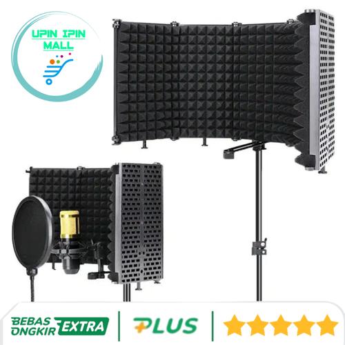 Jual Peredam Suara Microphone Wind Screen Noise Reduction Sound ...