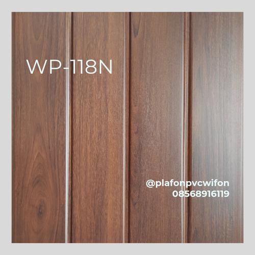 Jual Plafon PVC WIFON Laminate WP-118 motif kayu doff 20cm - 6mtr, WP ...