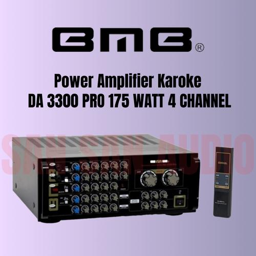 Jual POWER AMPLI/ AMPLIFIER DA 3300 PRO 4 CHANNEL BMB - Jakarta Barat ...