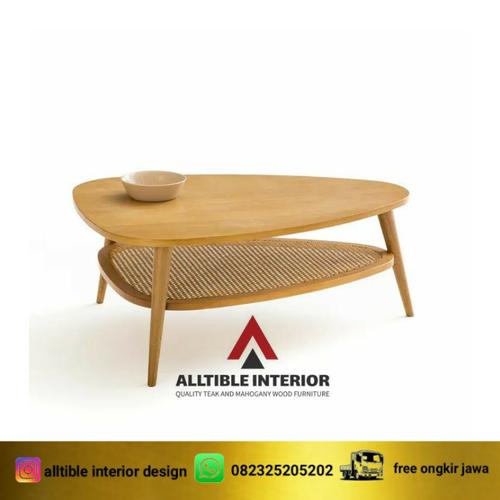 Jual meja tamu kayu jati oval - Kab. Jepara - ALLTIBLE INTERIOR DESIGN ...