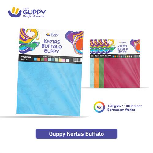 Jual Guppy Kertas Buffalo Guppy Ukuran F4, Kertas Manila - Biru Benhur ...