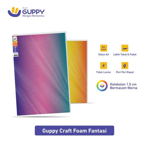 Jual Craft Foam Fantasy Guppy Ukuran 40 x 60, Styrofoam Lembaran ...