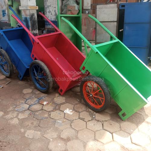 Jual gerobak pasir besi p 90 l 50 t 35 - Kota Depok ...