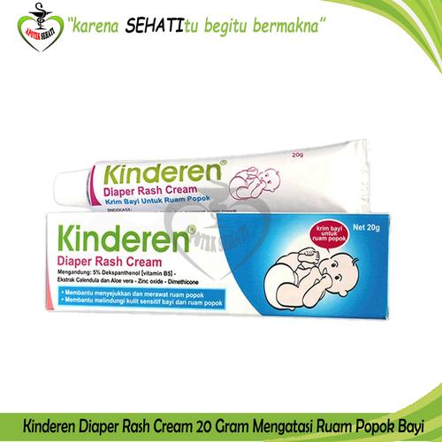 Promo Kinderen Diaper Rash Cream 20 Gram Mengatasi Ruam Popok Bayi ...