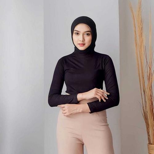 Promo Inner dress Dalaman Gamis Manset Lengan Panjang spandek polos ...