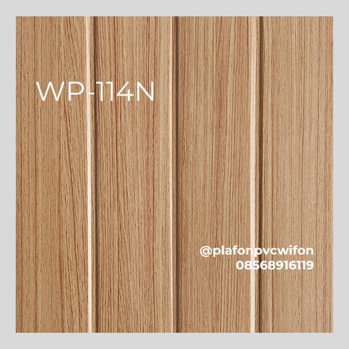 Jual Plafon PVC WIFON Laminate WP-114 motif kayu doff 20cm - 6mtr, WP ...