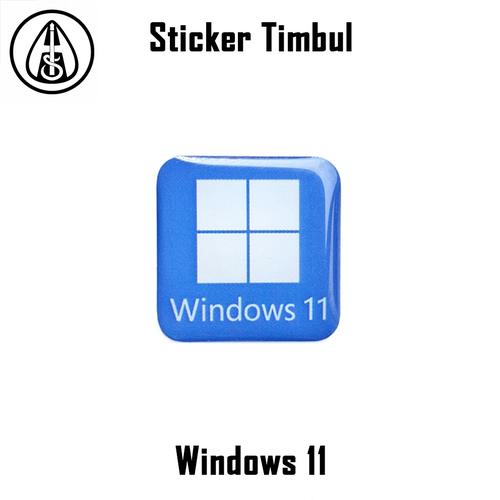 Jual Sticker Timbul Emblem Windows 11 - Kab. Majalengka - IHS Official ...
