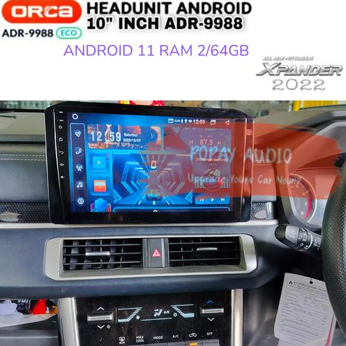 Jual Head Unit Android Orca Eco Series For New Expander 2022 up + Soket ...
