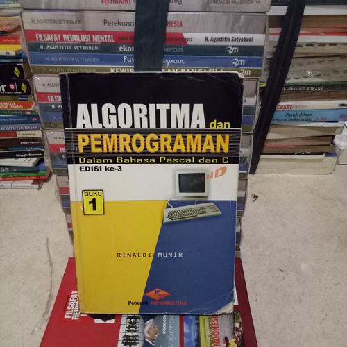 Jual ORI BUKU ALGORITMA DAN PEMROGRAMAN DALAM BAHASA PASCAL DAN C ...