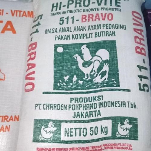 Jual pakan ayam 511 bravo pokphand - 1 kg - Kota Depok - agankiashop ...