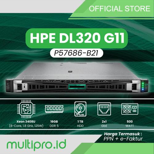 Promo Server HPE DL320 G11 SFF Xeon-B 3408U 16GB 1TB HDD P57686-B21 ...
